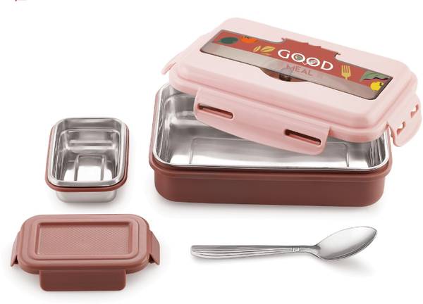 Zerya Good Meal Stainless Steel Tiffin for Kids Steel Lunch Box for ...