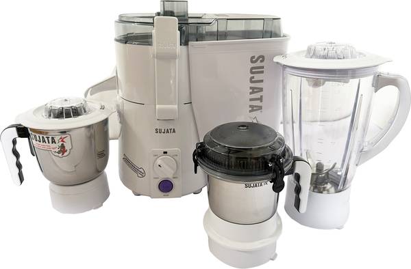 Sujata POWERMATIC PLUS WITH CHUTNEY JAR WATT- 900 W Juicer Mixer ...