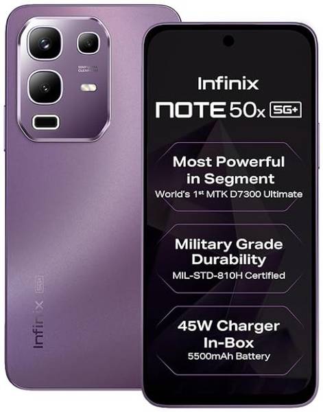 Infinix Note 50s (Enchanted Purple, 128 MB) - Price History