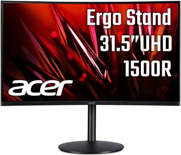 Acer 31.5 inch Curved UHD LED Backlit VA Panel Gaming Monitor (EI322QK ...