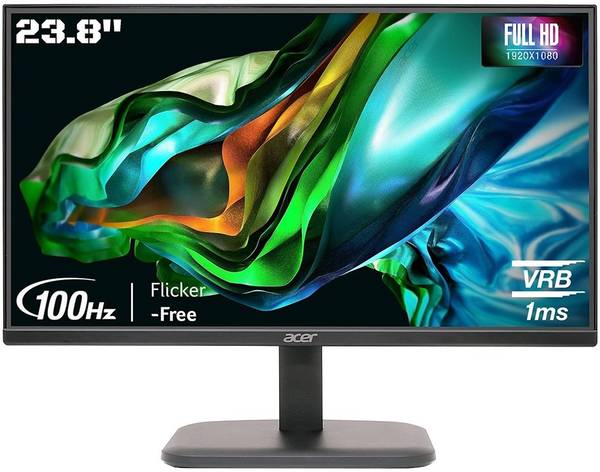 Acer 23.8 inch Full HD IPS Panel with Acer Visioncare, VGA, HDMI ...