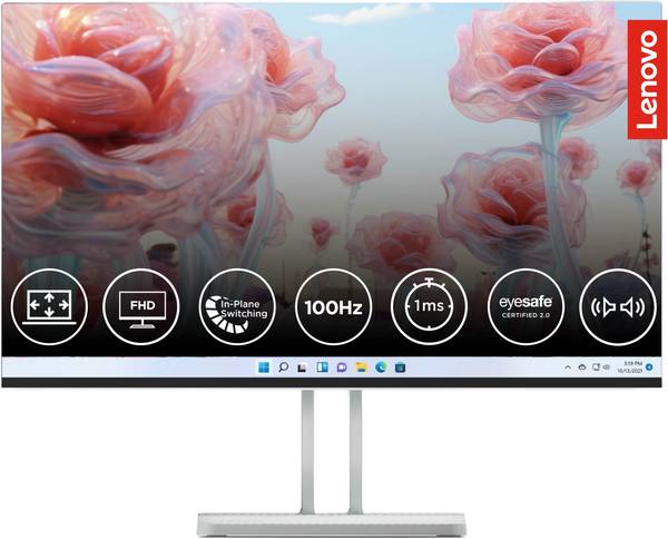 Lenovo L-Series 60.96 cm (24 inch) Full HD LED Backlit IPS Panel with ...