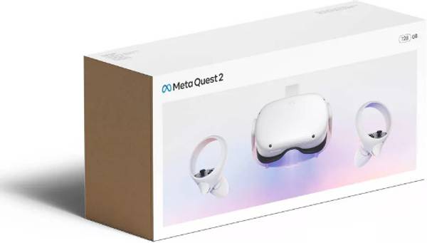 META QUEST 2 Oculus Advanced All In One Virtual Reality Headset (128)GB ...