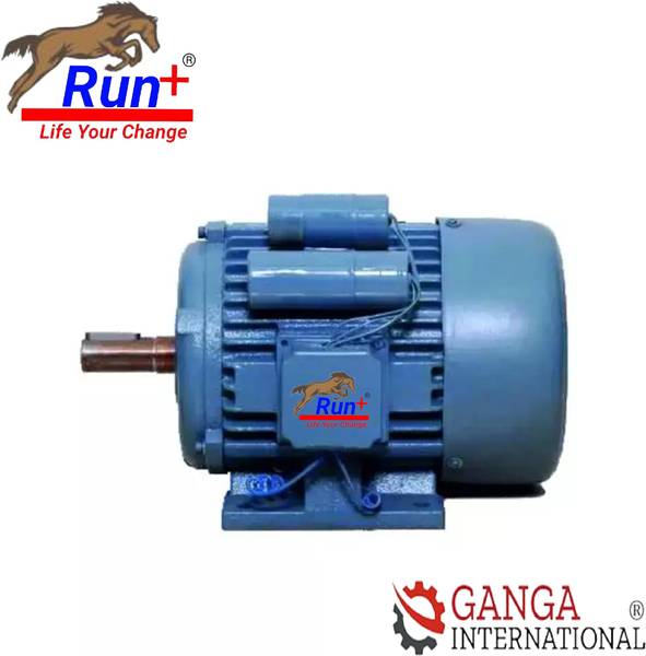RUN+ 2 HP SINGLE PHASE 1440 RPM COPPER ELECTRIC MOTOR AC Induction ...