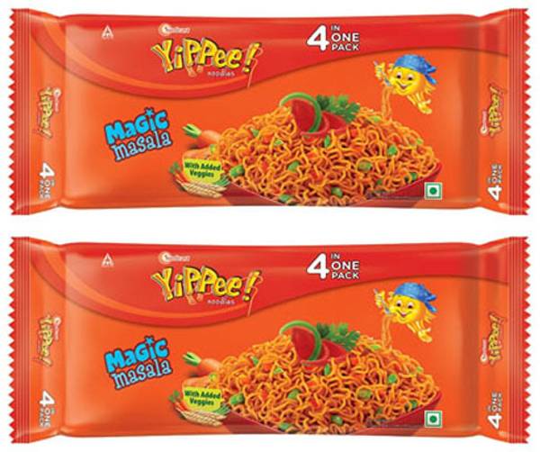 Sunfeast YiPPee! pack four in one 560gm Instant Noodles (280G*2 ...