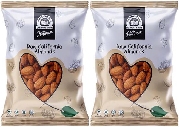 WONDERLAND Premium Platinum Californian Raw Almond Badam Giri 1Kg Almonds - Price History