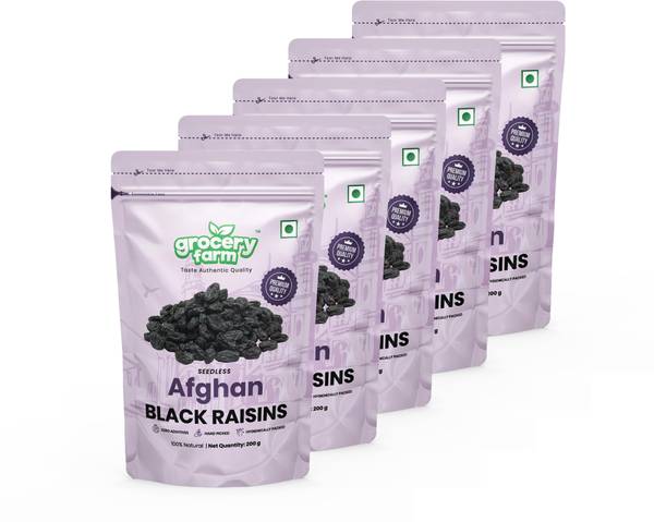 Nature prime Afghani Black Raisins 1 kg| Kismis | Rich in Iron ...