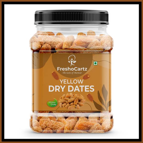 FreshoCartz Jumbo Yellow Dry Dates | Chuara | Pili Kharak | Khajur ...