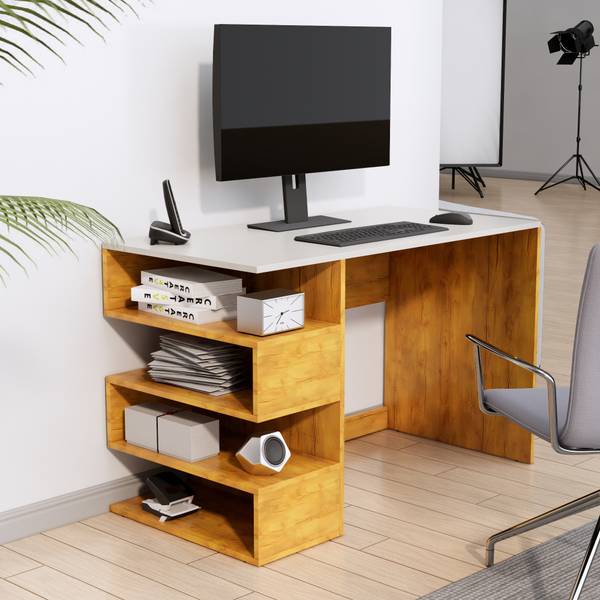 Hexa Red Study Table for Adults, Computer Table, Study Table for ...