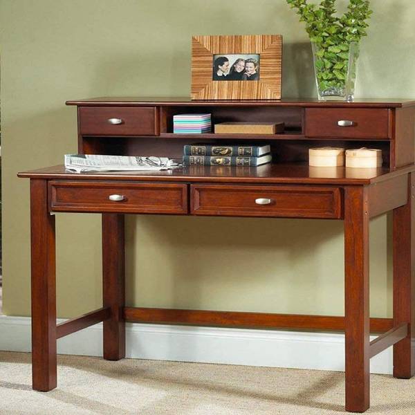 WOODSTAGE Sheesham Wood Study/Computer Table with Drawer Storage For ...