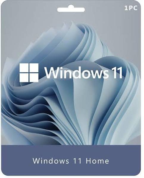MICROSOFT Windows 11 Home Edition (1 User, Lifetime Validity) Retail ...