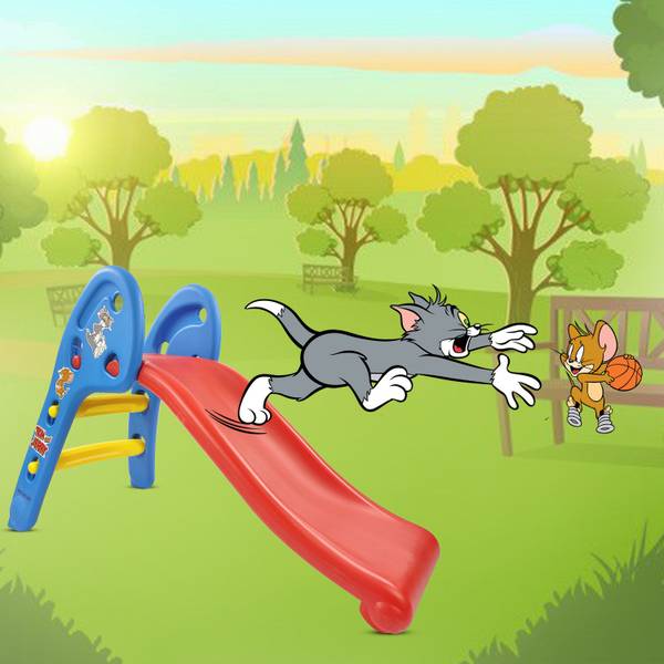 NHR Kids Garden Foldable Slider with Tom & jerry Carton - Price History