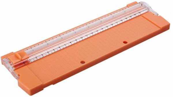 FlipApprove Paper Trimmer (MULTICOLOUR)) Plastic Grip Guillotine Paper ...