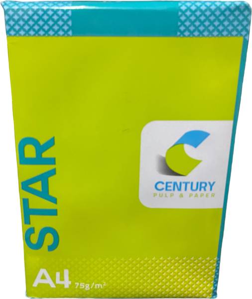 ecopy Century Star 75 Gsm A4 Copier Paper Unruled A4 75 gsm A4 paper ...