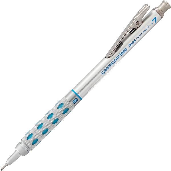 PENTEL GraphGear 1000 0.7 mm Mechanical Drafting Pencil | Dual Metal ...
