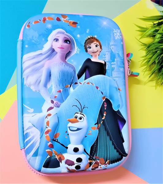 Johnnie Boy Cute Frozen Elsa Pencil Pouch Case for Girl Multipurpose 1 ...