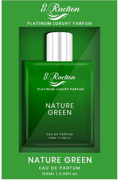 8Raction Nature Green Platinum Luxury Eau De Parfum 100ml Eau de Parfum ...