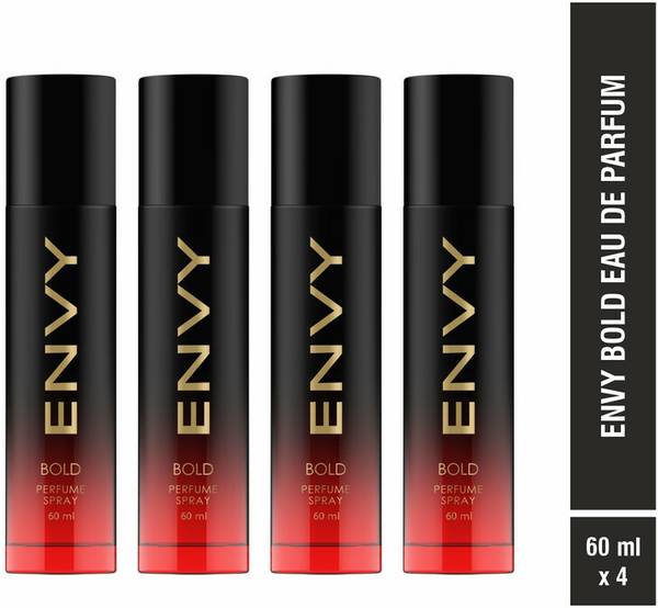 ENVY Bold Long Lasting Set Of (60ml X 4) Eau de Parfum - 240 ml - Price ...