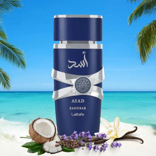 Lattafa ASAD ZANZIBAR Eau de Parfum - 100 ml - Price History