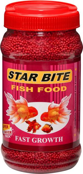 STAR FARMS Star Bite Fish Food Fast Growth, 35%Protein Nutrient-rich ...