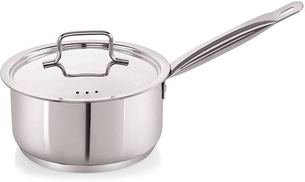 NIRLON Stainless Steel Impact Bonded Triply Bottom Induction Sauce Pan ...