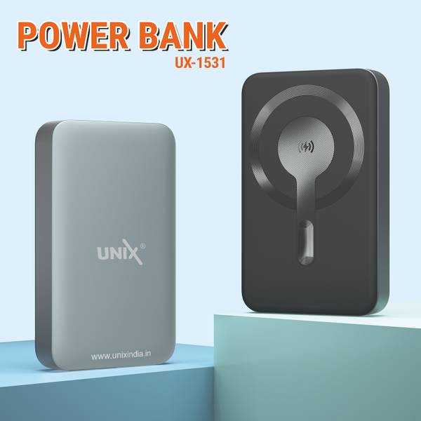 Unix 10000 Mah 15 W Wired And Wireless With Magsafe Ultra Compact Pocket