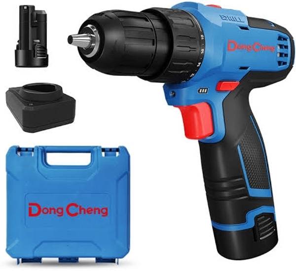 DONGCHENG MPT CORDLESS SCREWDRIVER DRILL 1202E 12V MAX BATTERRY 1500 ...