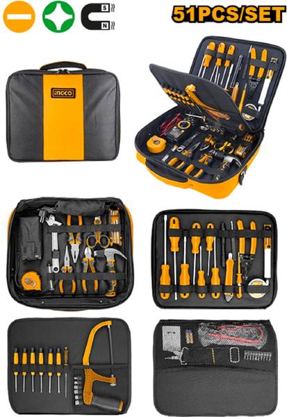 INGCO INGCO HKTTS0511 51 Pcs telecom tools set Hand Tool Kit - Price ...
