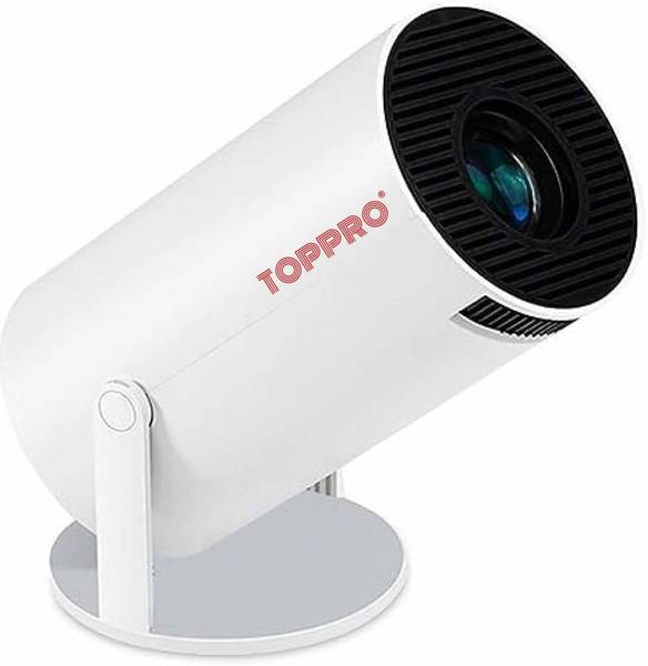 TOPPRO 4K 2K LCD LED 180 Rotation Projector Android 11, 2.4G+5G Ultra Fast Wireless (4500 lm ...