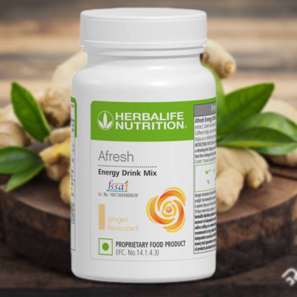 HERBALIFE Nutrition Afresh energy drink Mix ginger 50gms Energy Bars ...