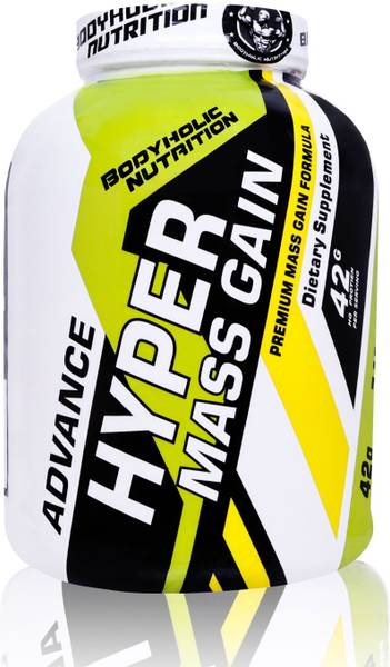BODYHOLIC NUTRITION HYPER MASS GAIN ADVANCE MUSCLE MASS GAINER (2750GM ...