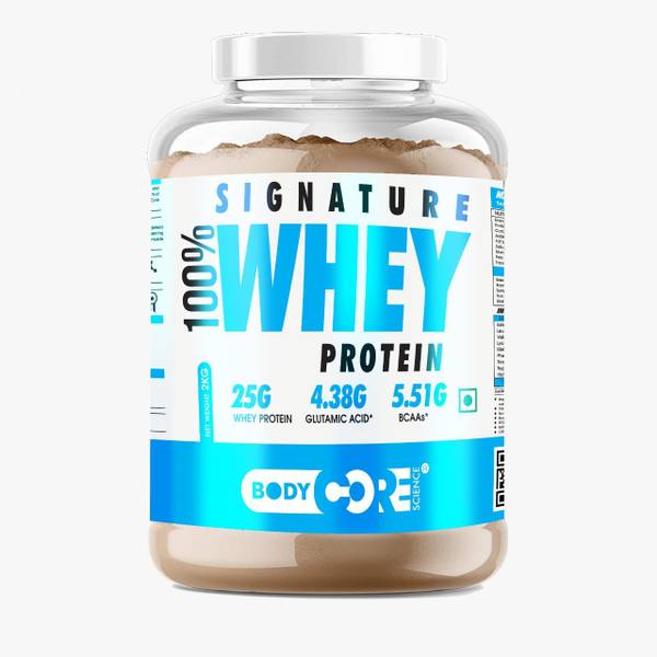 Body Core Science Signature 100% Whey Protein (Butterscotch-2 Kg) Whey ...
