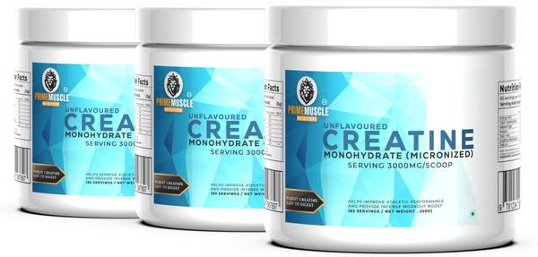 Primemuscle Nutritions Creatine monohydrate 83 + 83+83 servings | 100% ...