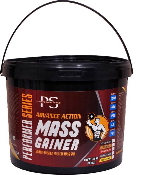PERFORMER SERIES Advance Action Mass Gainer (chocolate,4.5kg/10lbs)Adv ...