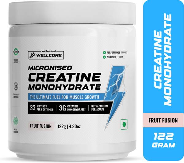 Wellcore Micronised Creatine Monohydrate Lab Tested Enhanced