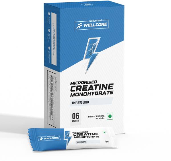 Wellcore Micronised Creatine Monohydrate |Lab Tested, Enhanced ...