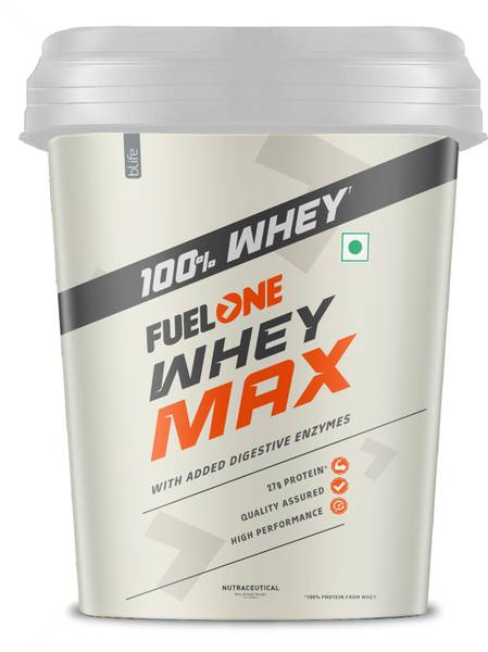 FUELONE Whey Max, Whey Protein Concentrate & Whey Protein Isolate, 27g ...