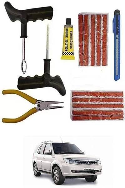 FKOK Car Puncher Repair Kit For Tata Safari Storme Tubeless Tyre ...