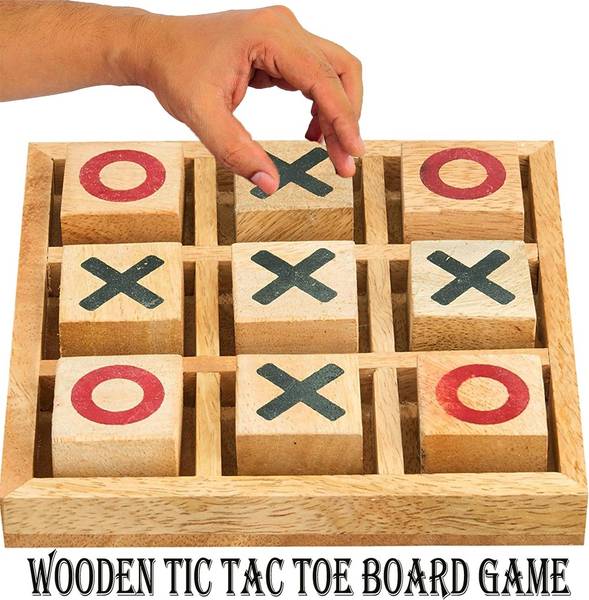 FORSIKHA Learning toy Tic Tac Toe Toy Game Zero and Cross Game ...