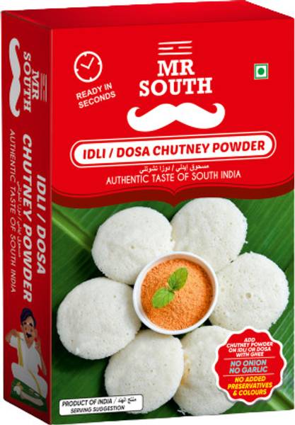 Mr. South South Indian Style Instant Idli Chutney Powder (MOLGA PODI ... Mr. South South Indian Style Instant Idli Chutney Powder (MOLGA PODI ...