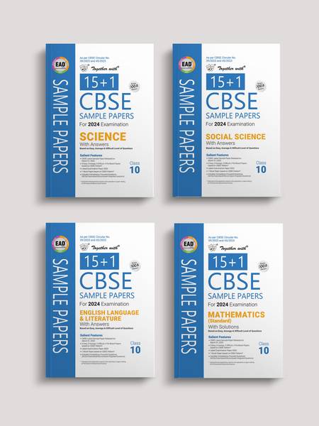 Together With CBSE Sample Paper Class 10 Science, Social Science, English LLR , Math (EAD) 2024 ...