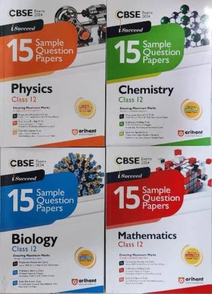 ARIHANT I-Succeed 15 Sample Question Paper Physics, Chemistry ...