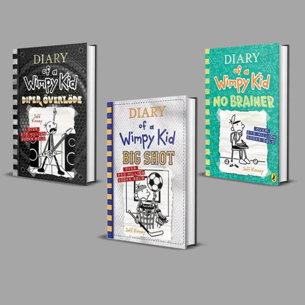 Diary Of A Wimpy Kid: Big Shot (Book 16) + Diary Of A Wimpy Kid: Diper ...