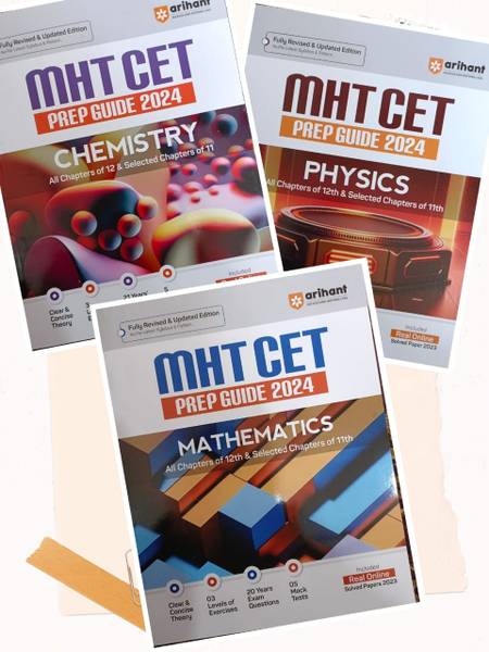 Mht Cet Prep Guide 2024 Physics, Chemistry , Mathematics - Price History