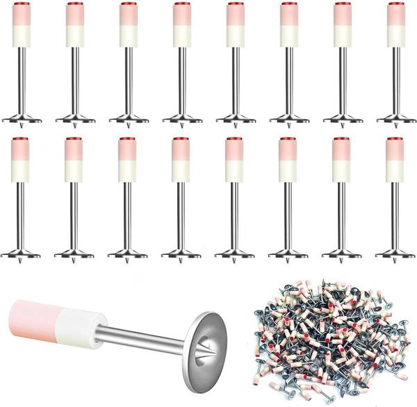 CUZWAVE 01 7.3mm Nail Gun Manual Steel Nails, Round Nails 100 pcs Rivet ...