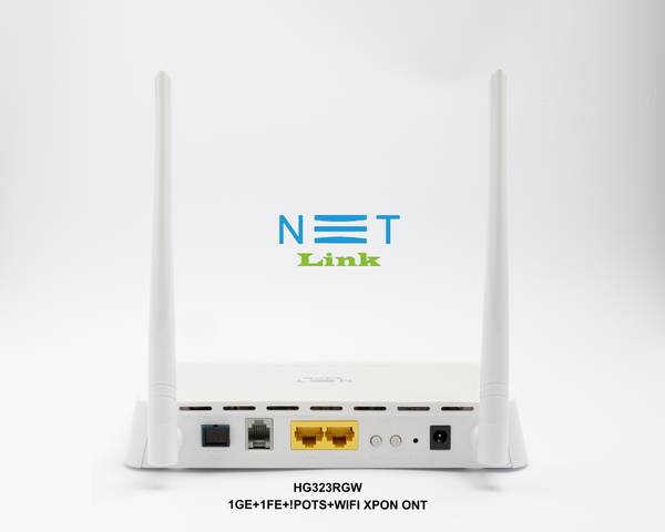 NETLINK XPON ONT with 2 Antenna (1 GE+WiFi 5+1 FE+ONT) (HG323RGW) (Dual Mode GPON/XPON) 300 Mbps ...