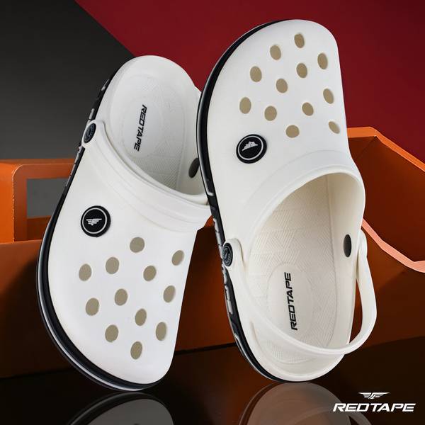 RED TAPE Men White Clogs - Price History