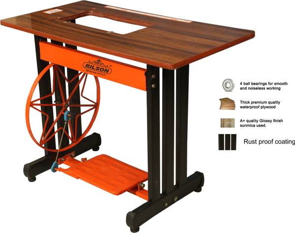 Rilson SPECIAL HEAVY STAND TABLE OF SEWING MACHINE WITH HEAVY BALANCE ...