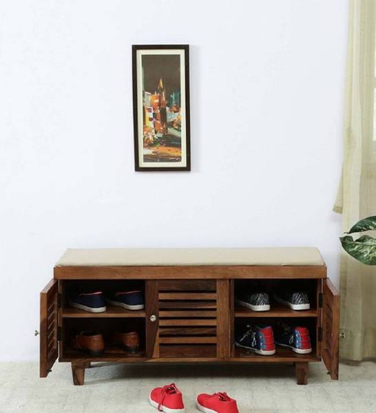 Allie Wood Palben Solid Wood Shoe Rack - Price History