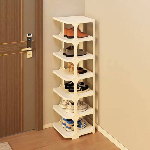 HOUSE OF QUIRK 7 Tier Shoe Rack, Multipurpose Shoe Rack, Shoe Rack ...